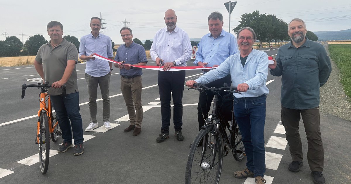 Geh- und Radweg Nieder-Rosbach und Ober-Wöllstadt eröffnet | Stadt ...