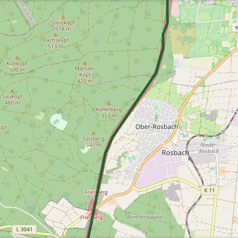 Stadtwald | Stadt Rosbach vor der Höhe